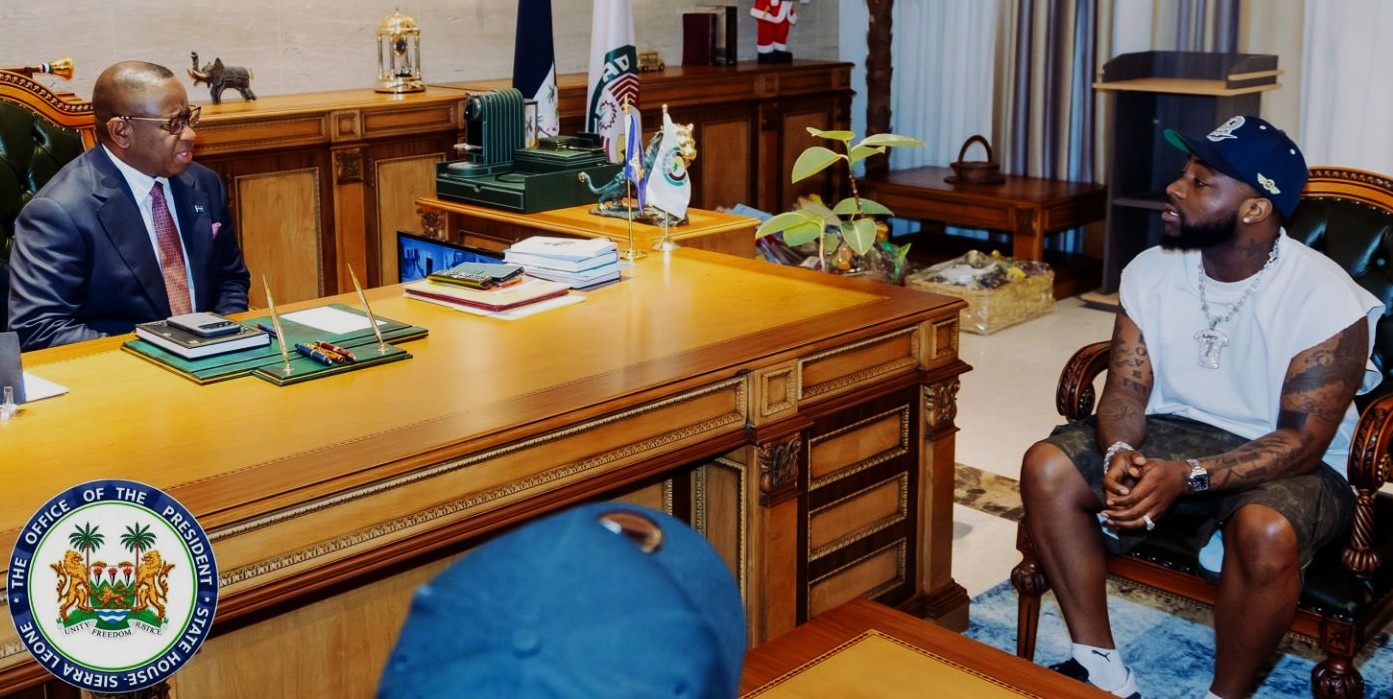 Davido, Nigerian Afrobeats Star, Tours Sierra Leone with Two Messages ...